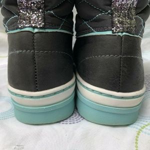 Justice | Shoes | Justice Fur Lace Quilted Tall Snow Boots Youth M ...
